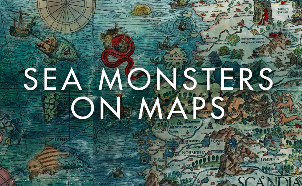 Sea Monsters on Maps