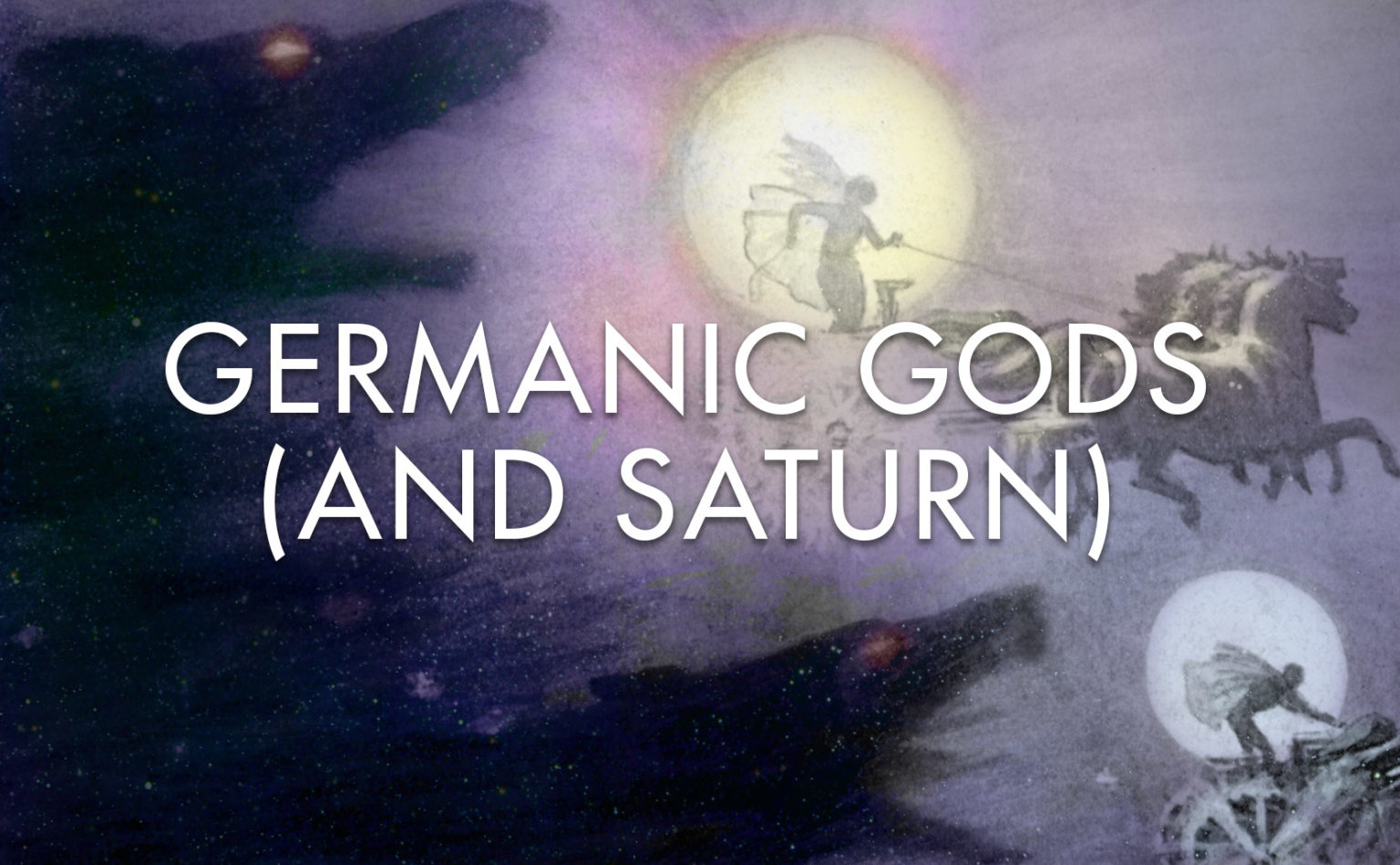 Germanic Gods (and Saturn)