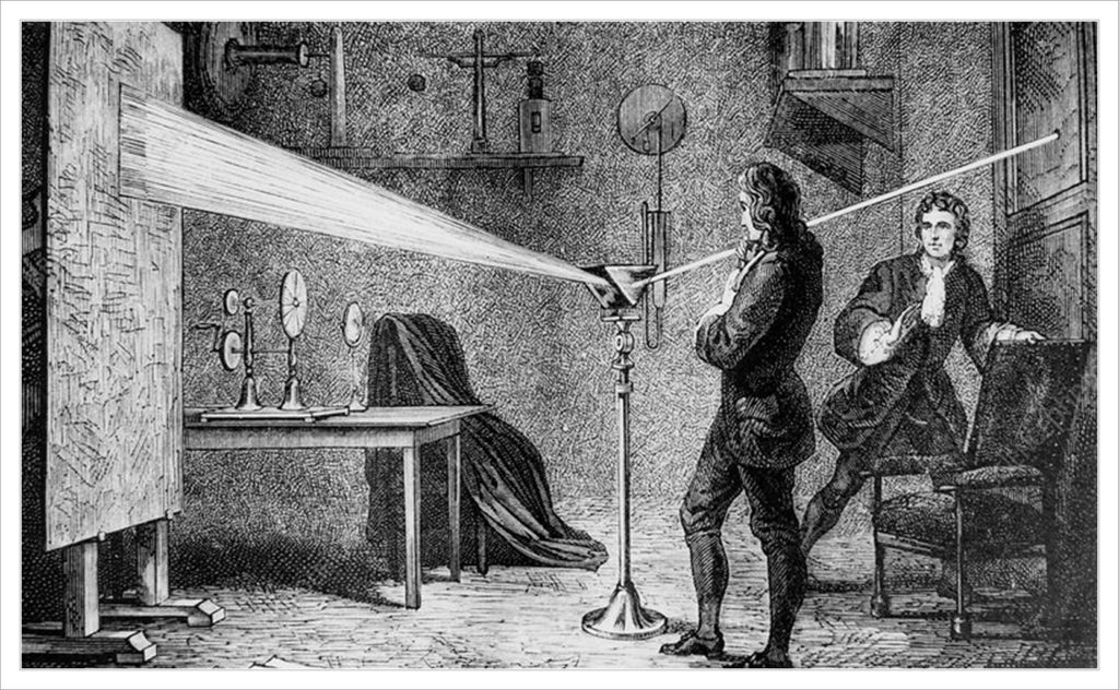 Indigo & Isaac Newton