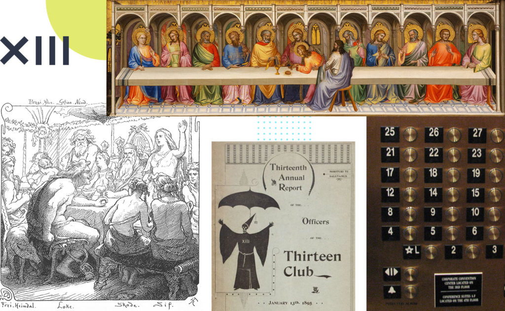 From the Norse gods, to the Last Supper, thirteen people at a table has ...