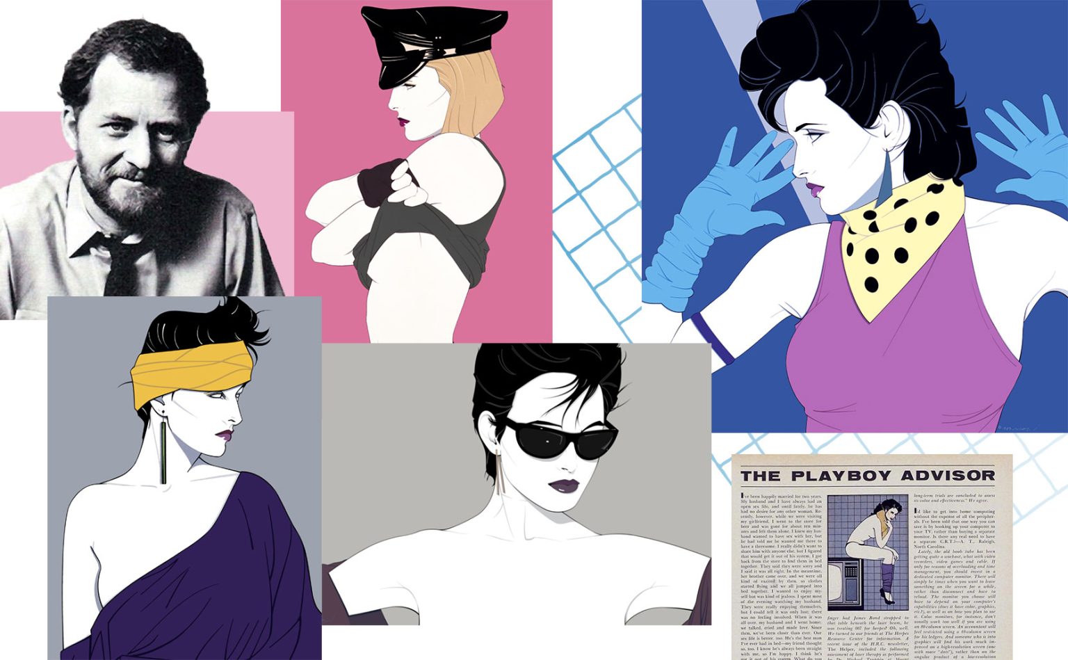 A Nagel woman has paper-white skin, stylistically simplified, idealized ...